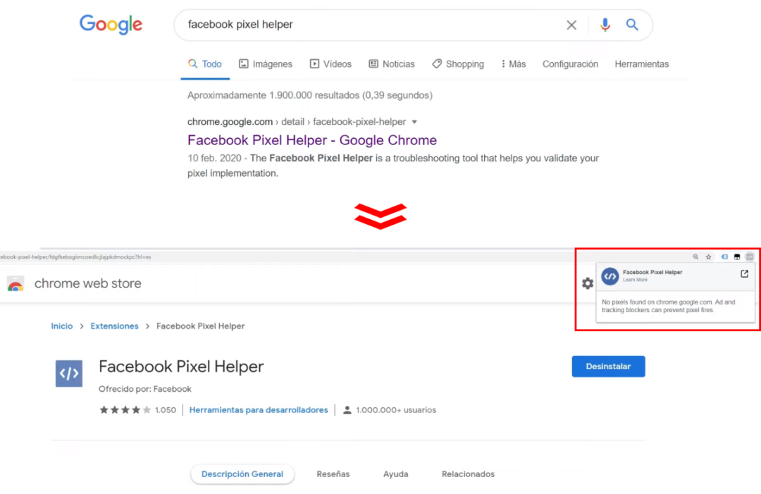 Facebook Pixel Helper - Cómo usarlo